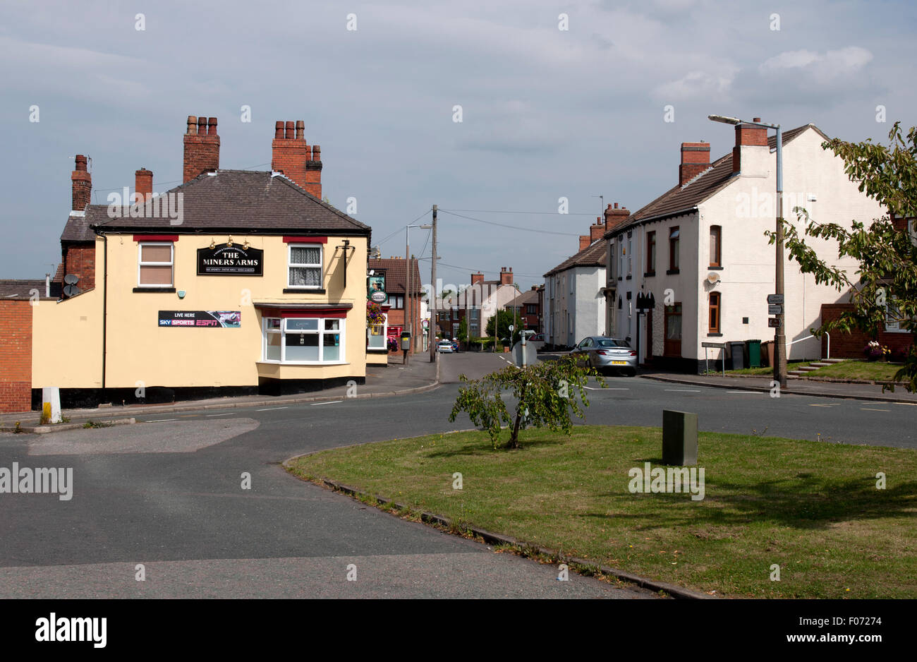 Church Gresley village, Derbyshire, England, UK Stock Photo - Alamy