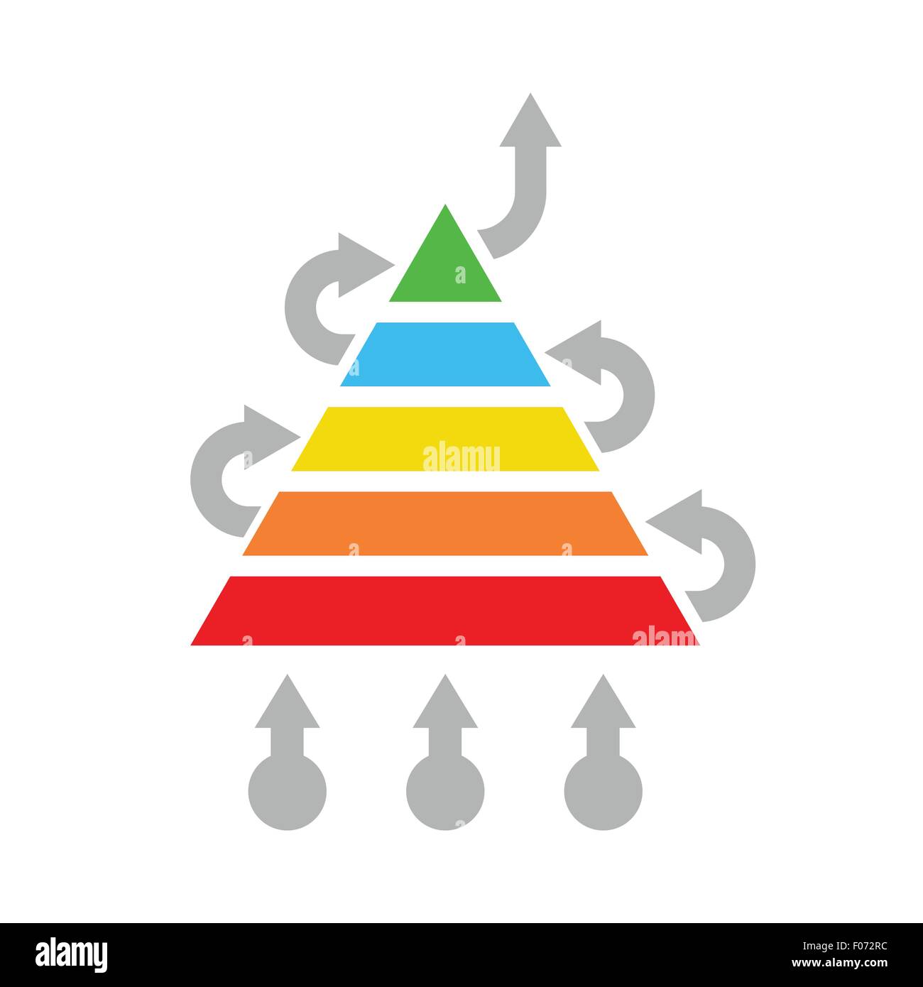 solution optimization concept abstract pyramid vector illustration ... solution optimization concept abstract pyramid vector illustration ...