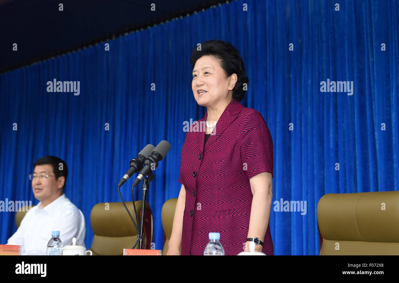 Ordos, China's Inner Mongolia Autonomous Region. 9th Aug, 2015. Chinese ...