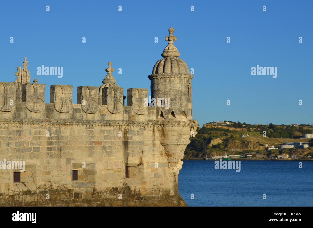 Detail of Belem Tower Stock Photo - Alamy