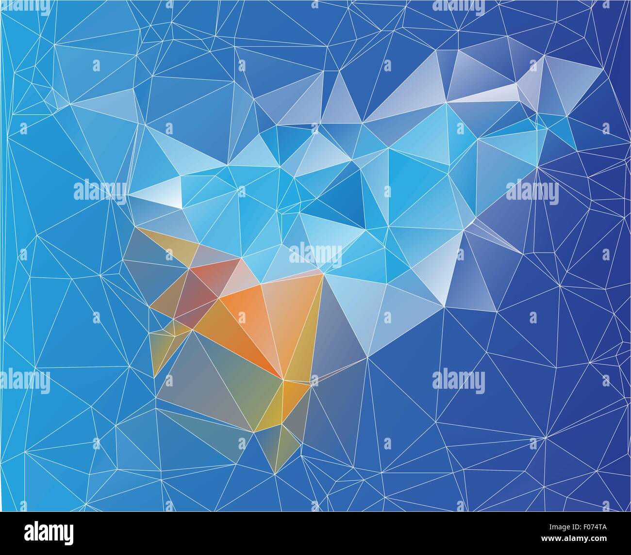 Yellow and blue background Stock Vector Images - Alamy