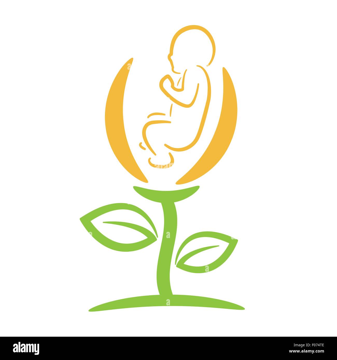 Newborn baby vector vectors hi-res stock photography and images - Alamy
