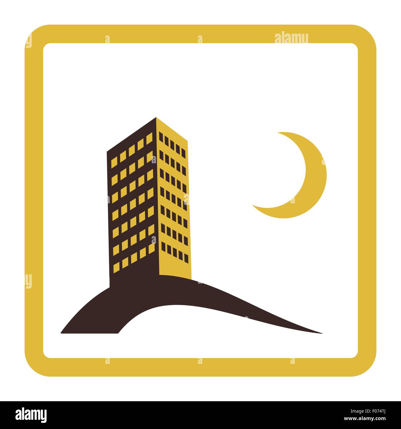Night icon hi-res stock photography and images - Alamy