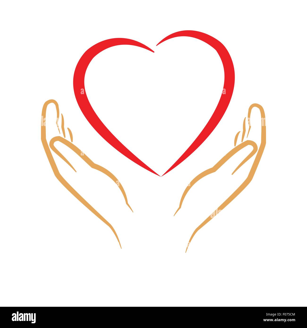 Love feeling icon Stock Vector Images - Alamy