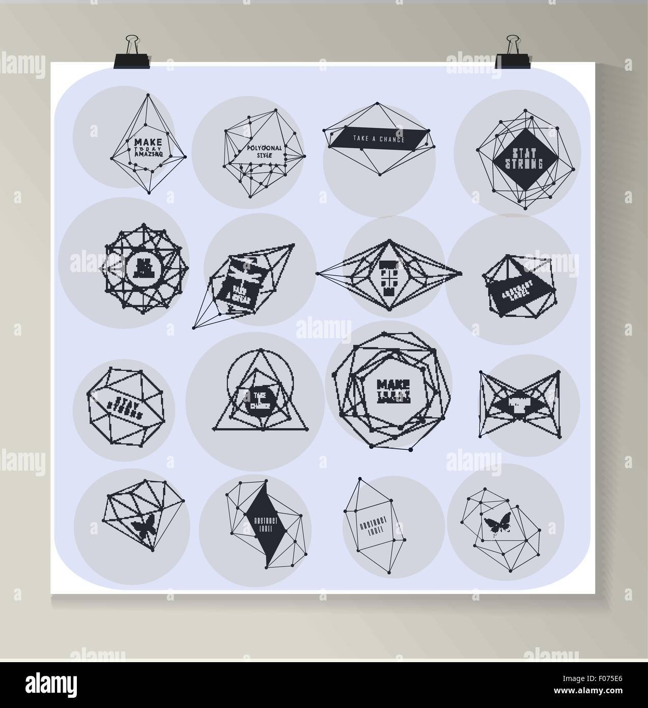 Abstract triangles design Stock Vector Image & Art - Alamy