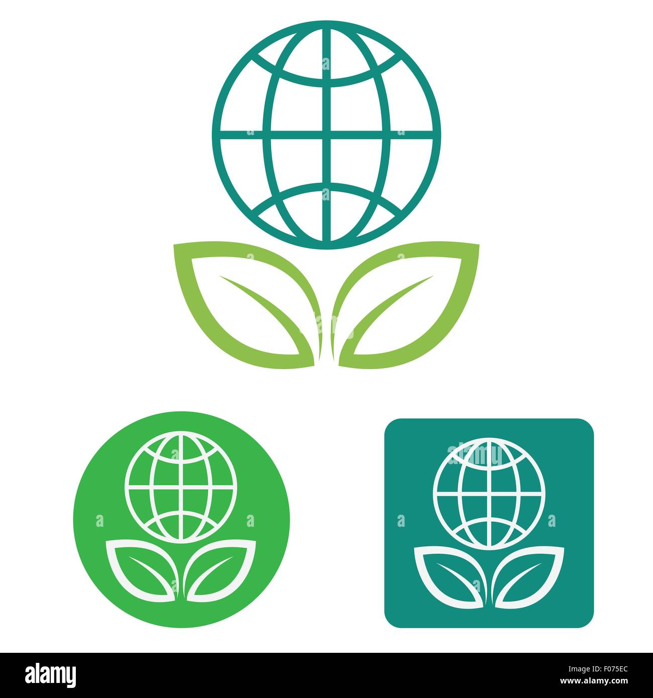 Save the earth Stock Vector Images - Alamy