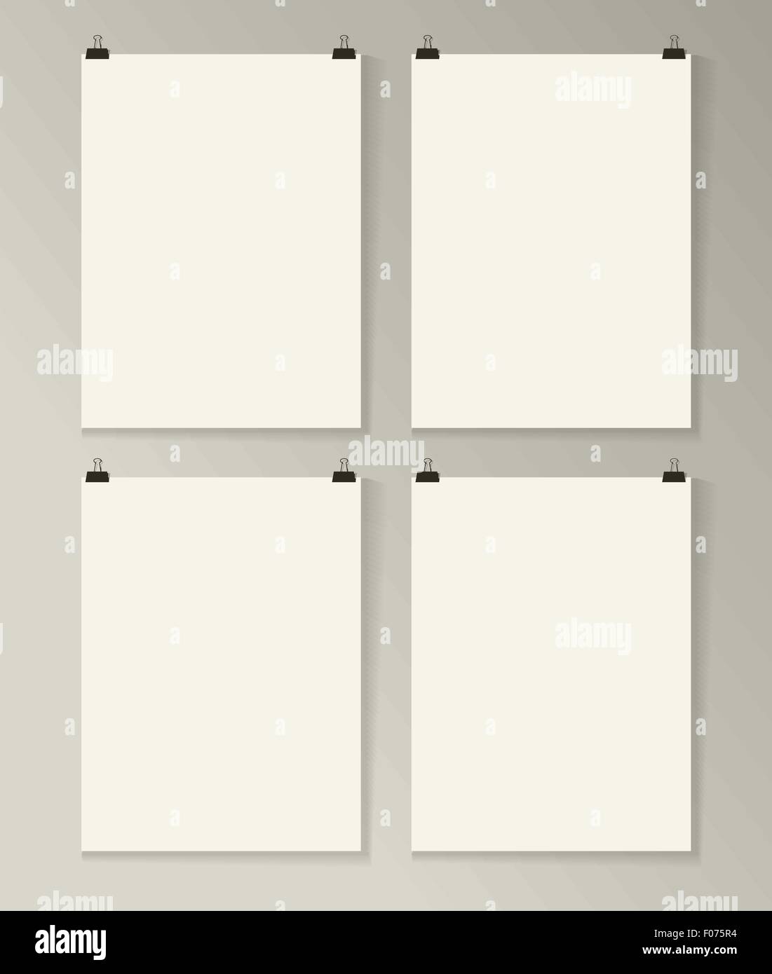 white paper background, poster Stock Vector Image & Art - Alamy