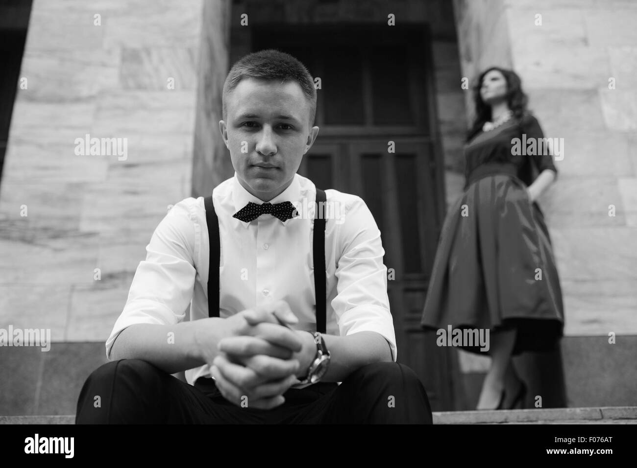 European beautiful couple Stock Photo - Alamy