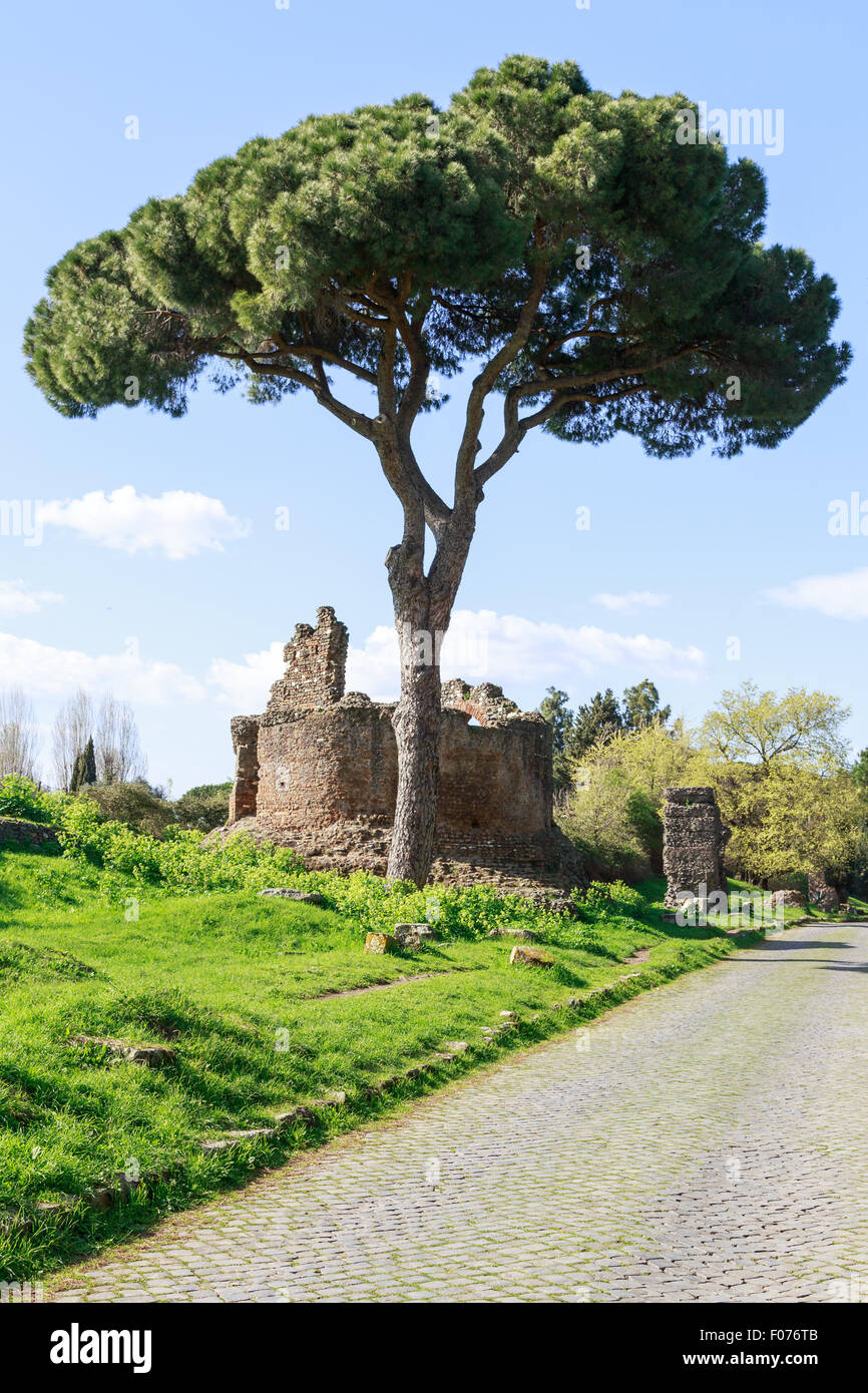 Appia antica appian way rome hi-res stock photography and images - Alamy