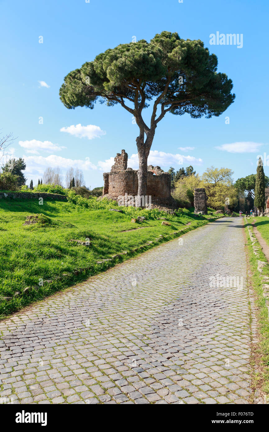 Appia antica appian way rome hi-res stock photography and images - Alamy