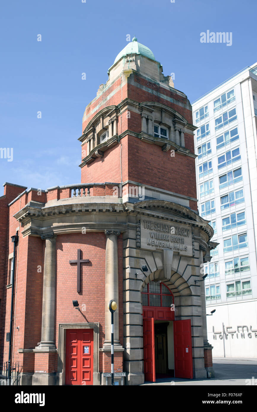 Salvation Army Church King Edward Street Nottingham Stock Photo - Alamy
