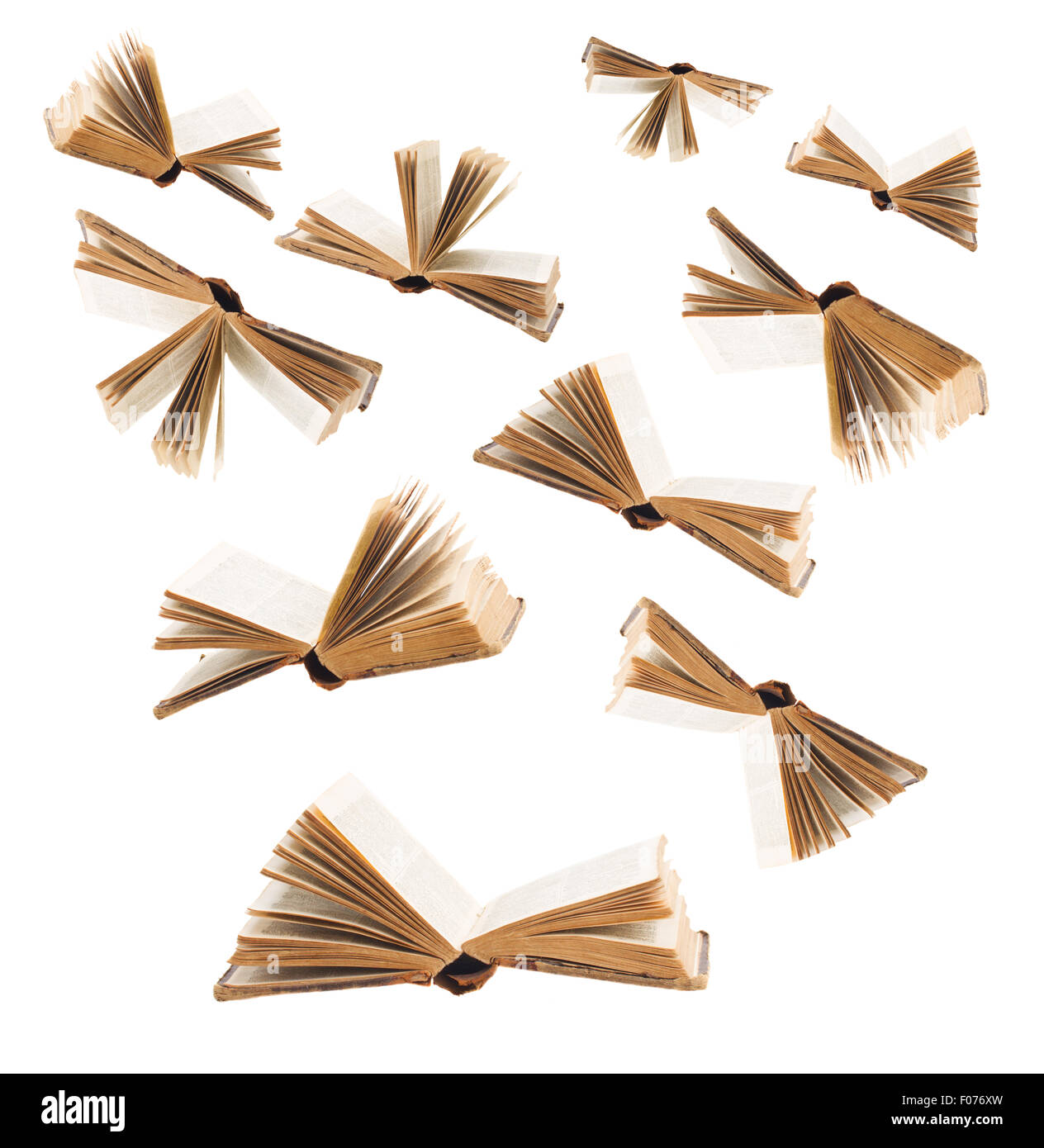 Open book cover back Cut Out Stock Images & Pictures - Alamy