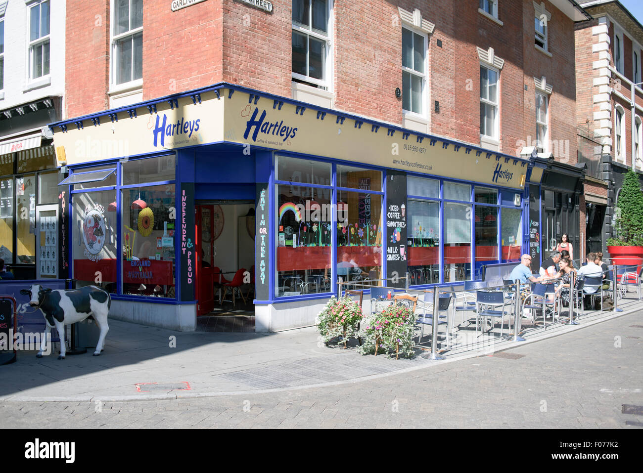 Hartleys Cafe Hockley Nottingham Stock Photo - Alamy