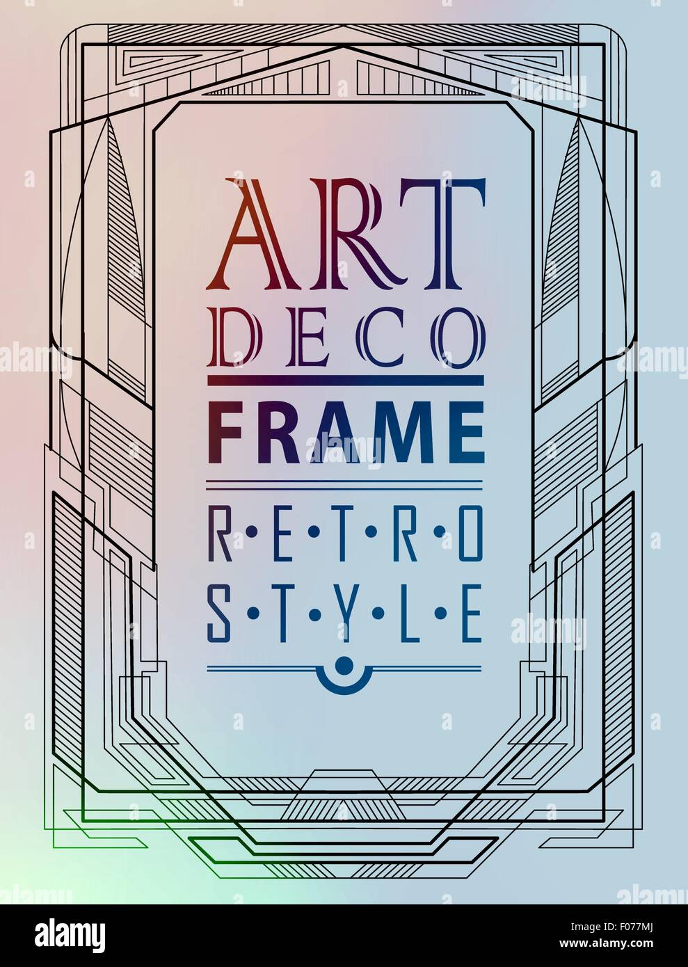 Art deco geometric Stock Vector Image & Art - Alamy