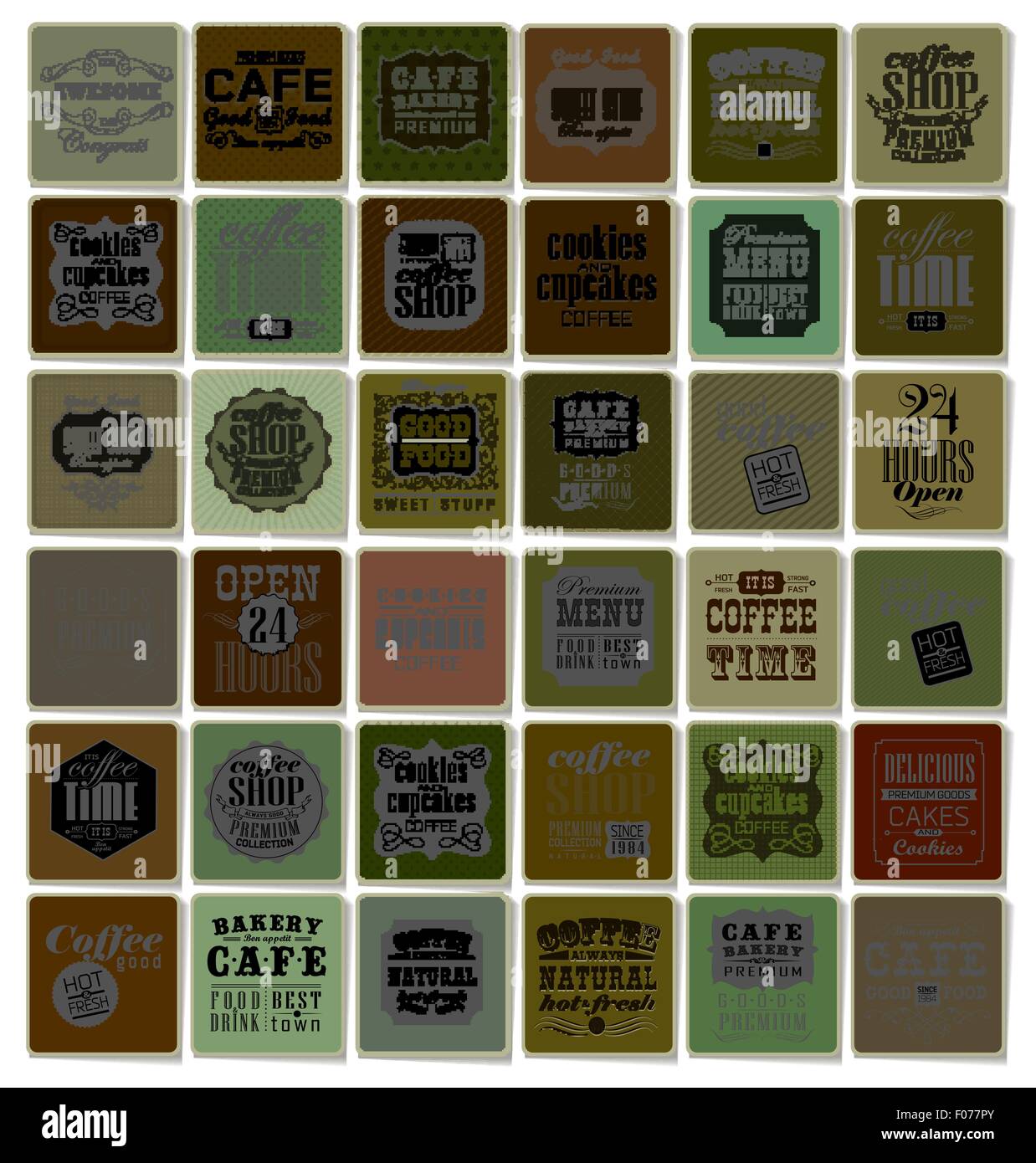 Food price labels Cut Out Stock Images & Pictures - Alamy