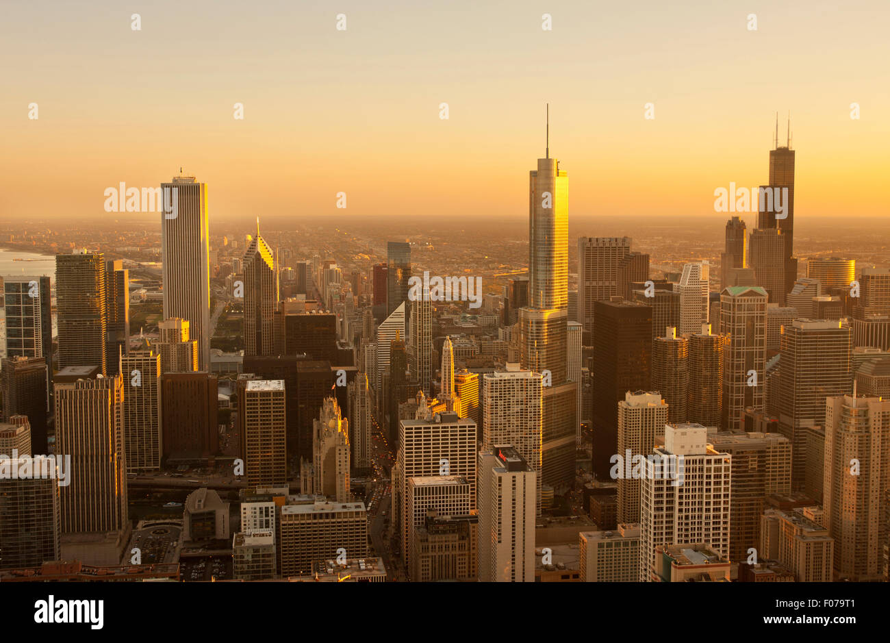 Chicago Loop Aerial High Resolution Stock Photography and Images - Alamy