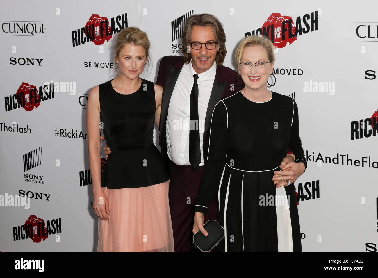 Mamie Gummer Rick Springfield And Meryl Streep Attend The Ricki And