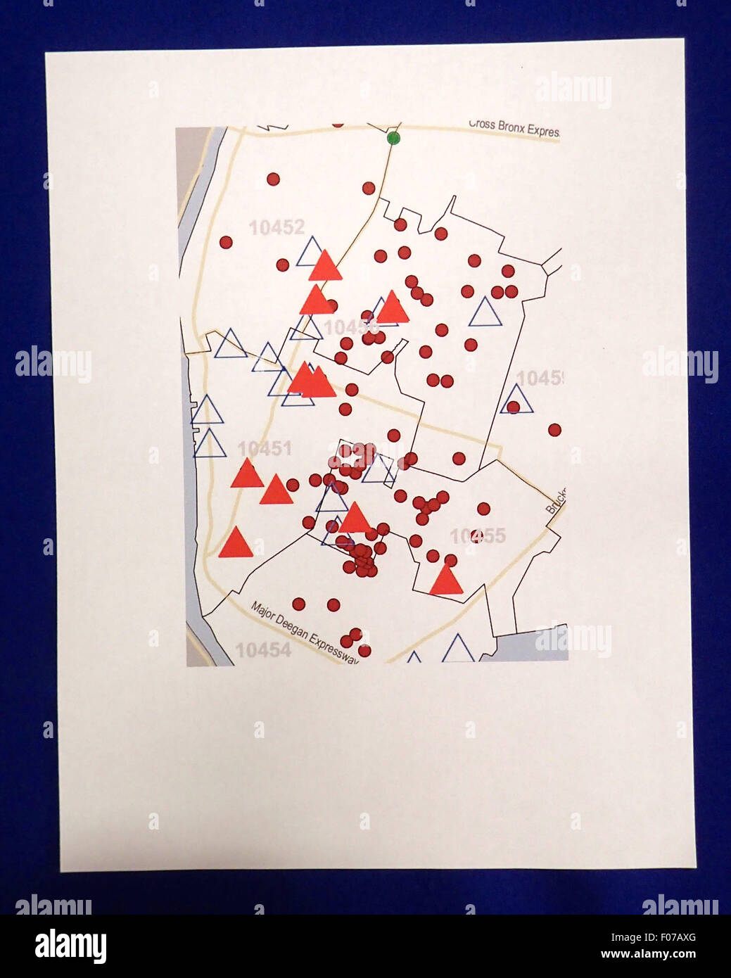 Aug. 8, 2015 - New York, New York, U.S. - map of Legionnairesâ ...