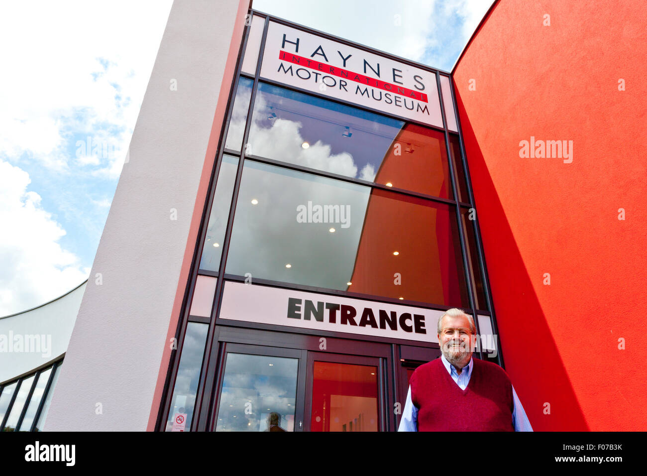 John Haynes founder of the Haynes International Motor Museum, Sparkford ...