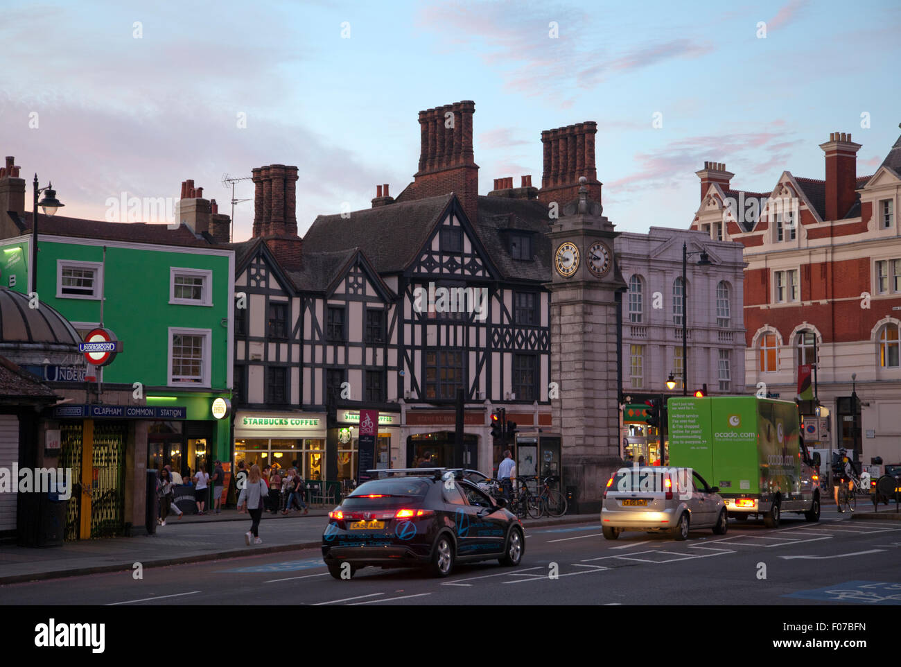 Clapham Common Evening - London SW4- UK Stock Photo - Alamy