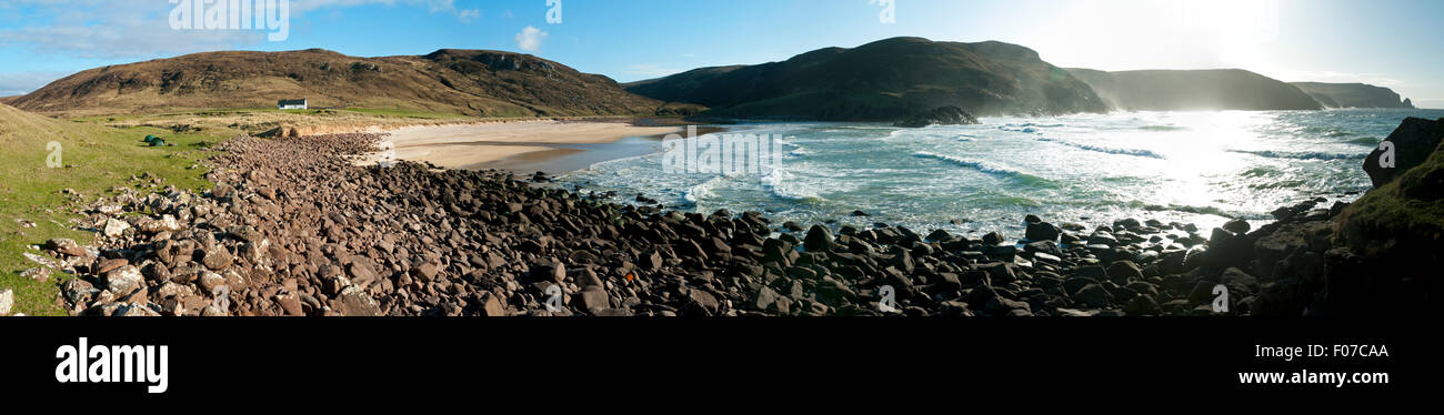 Kearvaig bay and bothy hi-res stock photography and images - Alamy