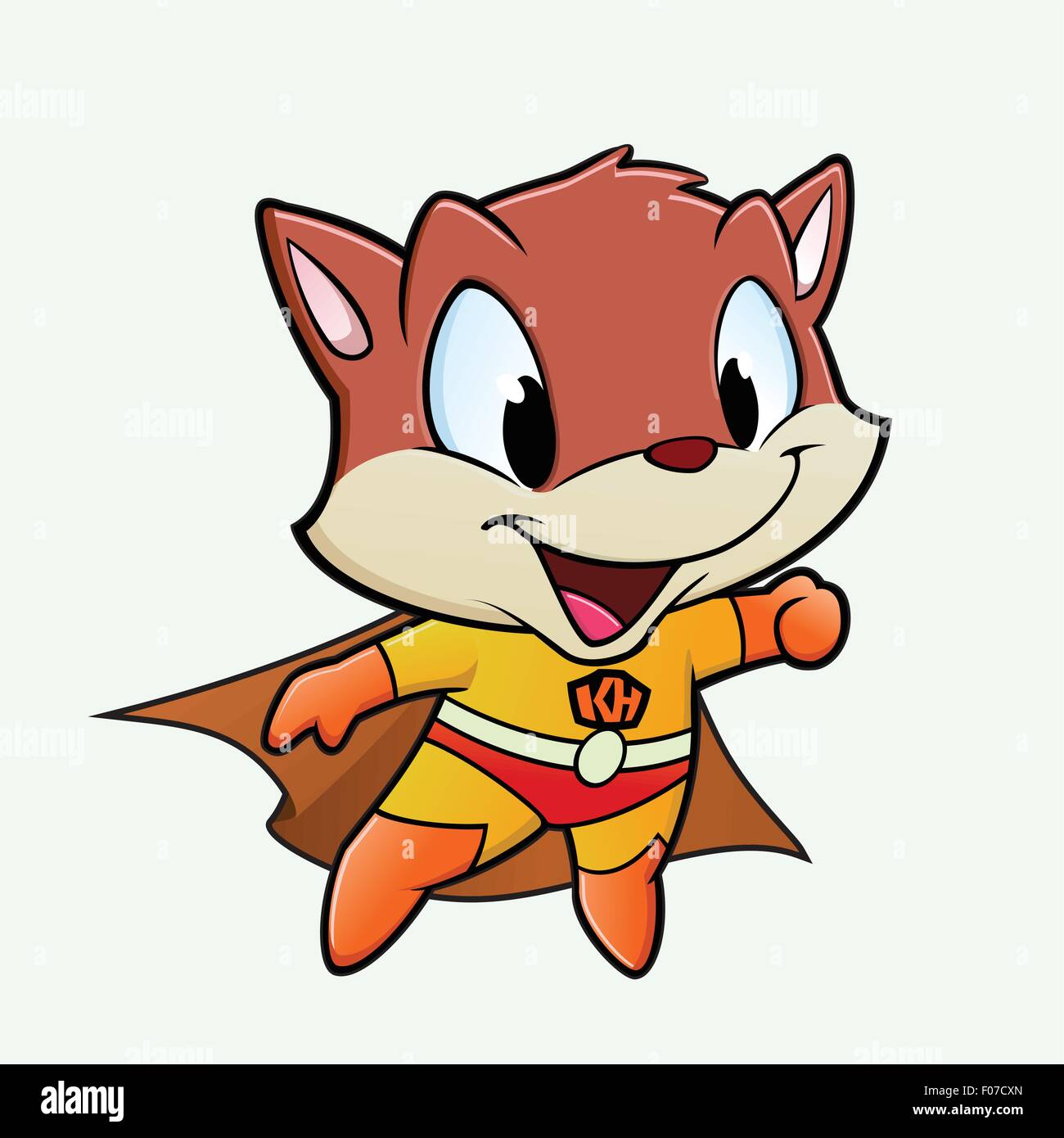 Cat superhero cartoon hi-res stock photography and images - Alamy