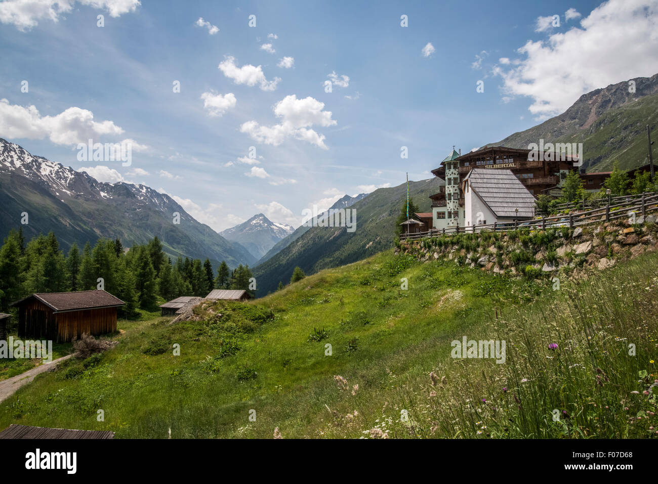 Images in and around the Tyrolean villages of Soelden and Obergurgl ...