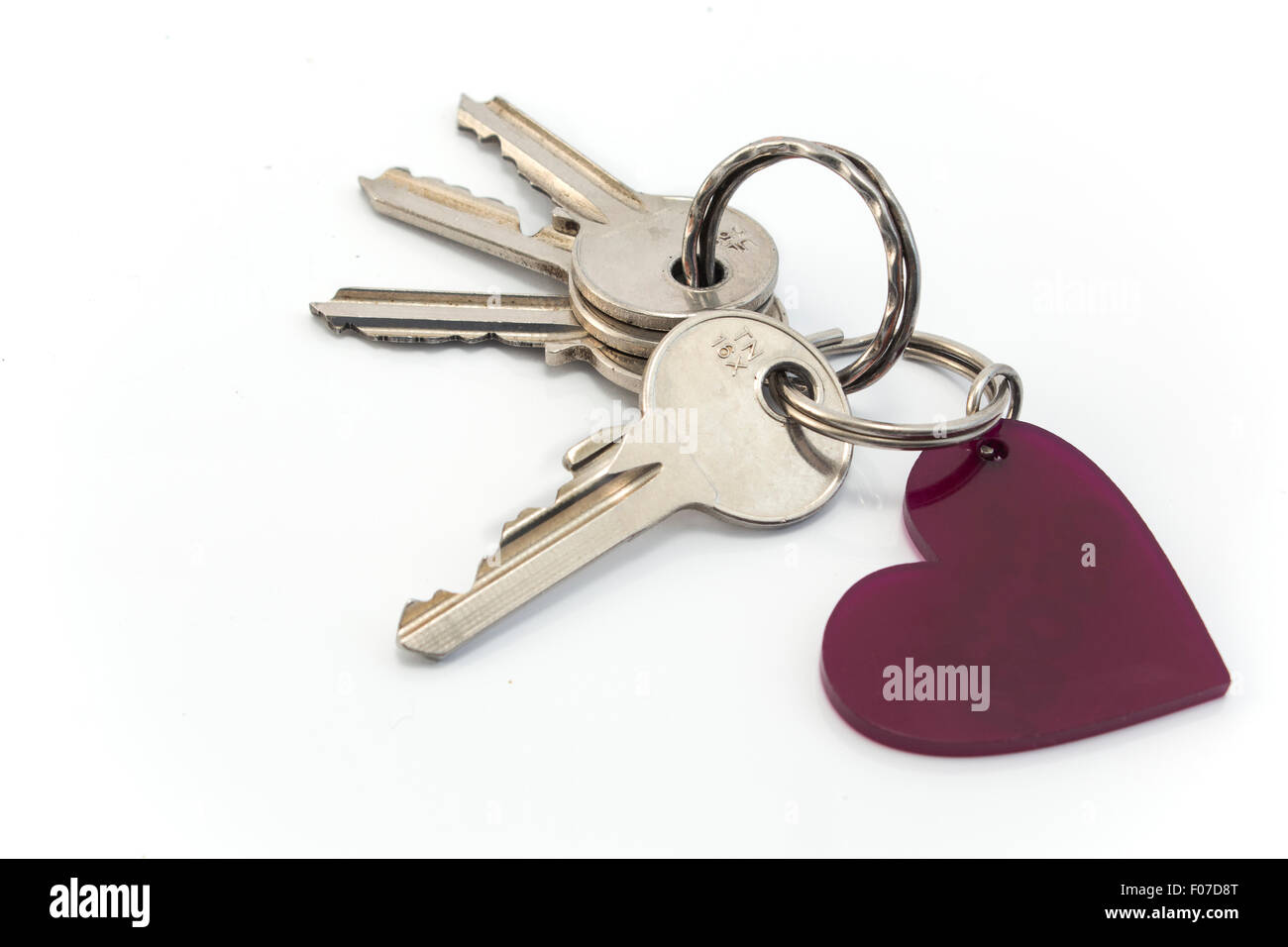 Keychain heart hi-res stock photography and images - Alamy