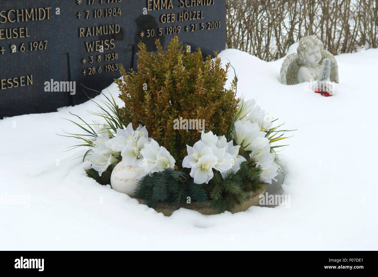 Grabschmuck Winter High Resolution Stock Photography and Images - Alamy