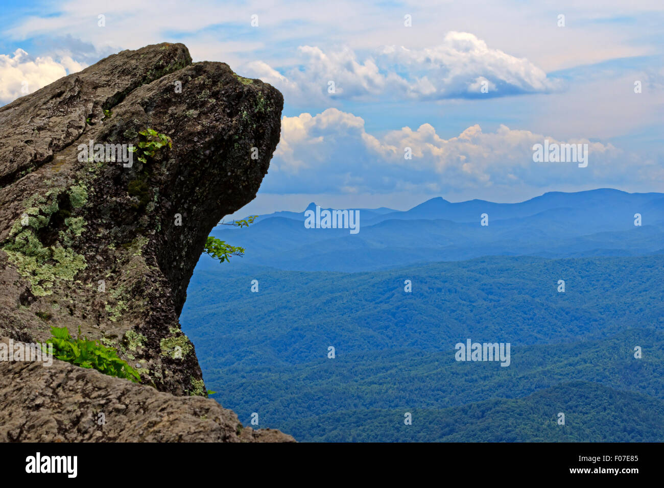 The Blowing Rock, North Carolina Stock Photo - Alamy
