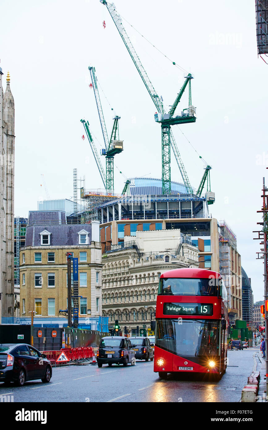 Double-decker red buses, London, United Kingdom, Europe Stock Photo - Alamy