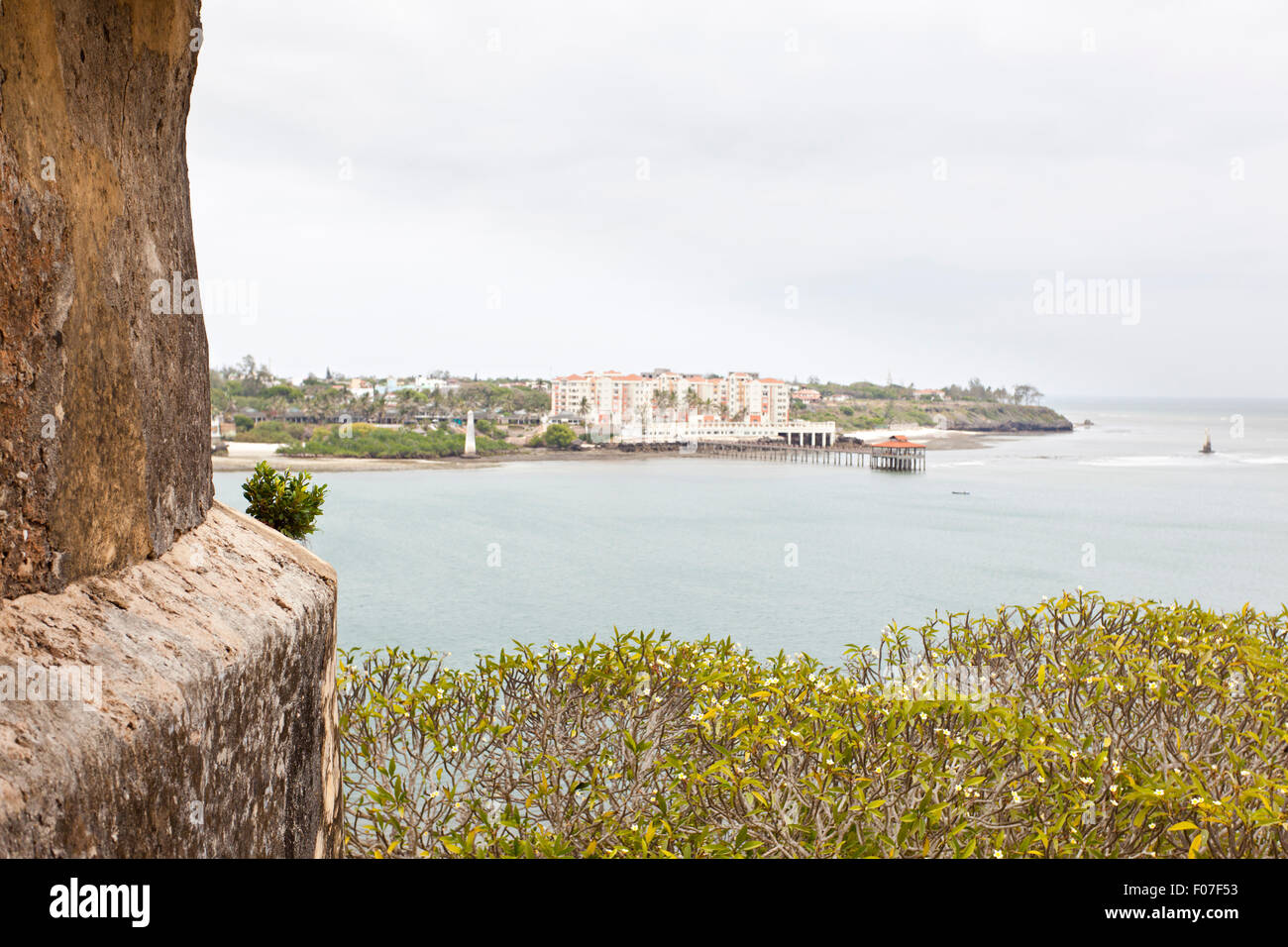 View from the historic Fort Jesus in Mombasa, Kenya Stock Photo - Alamy