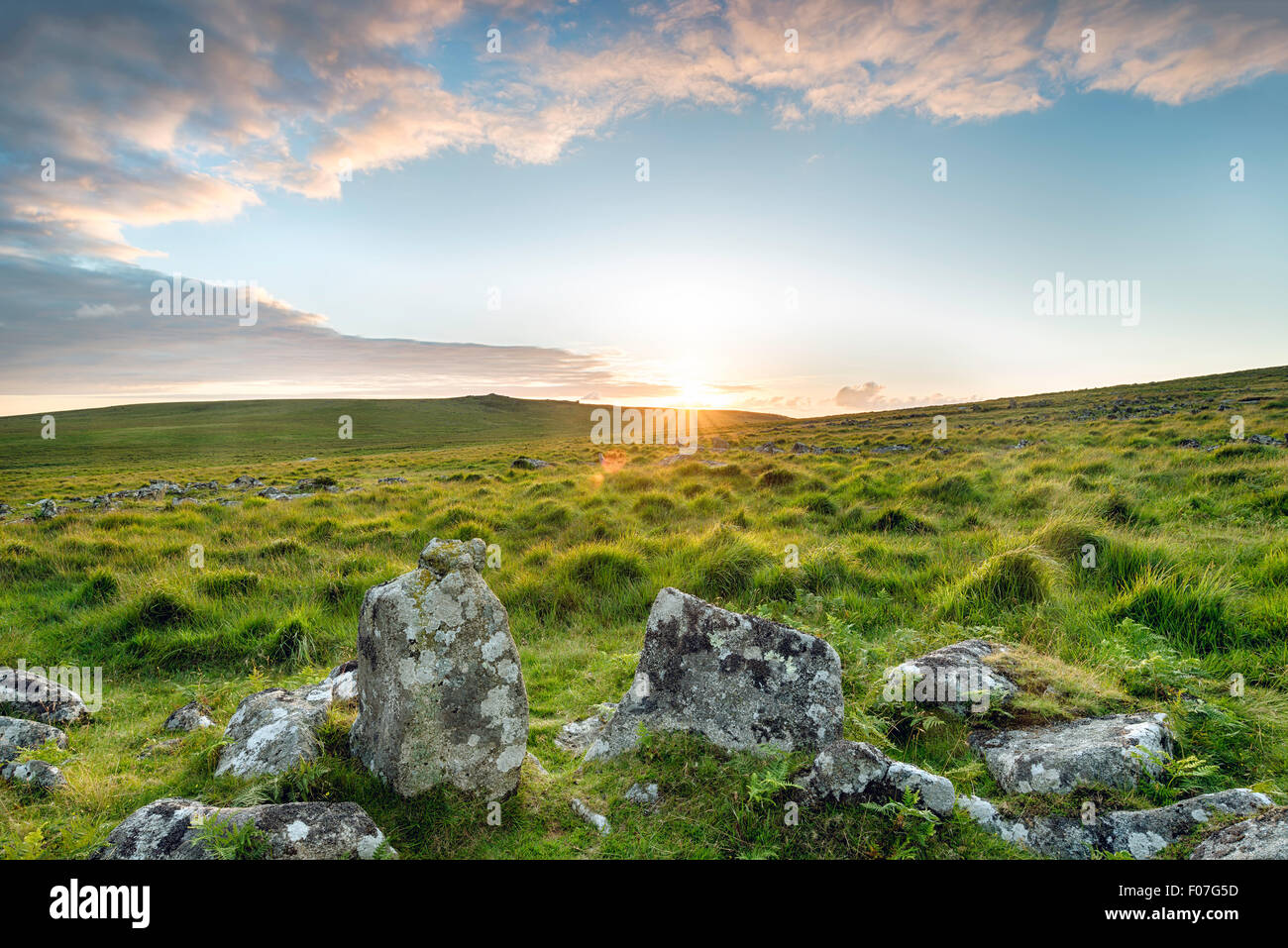 View over moor moors countryside hi-res stock photography and images ...