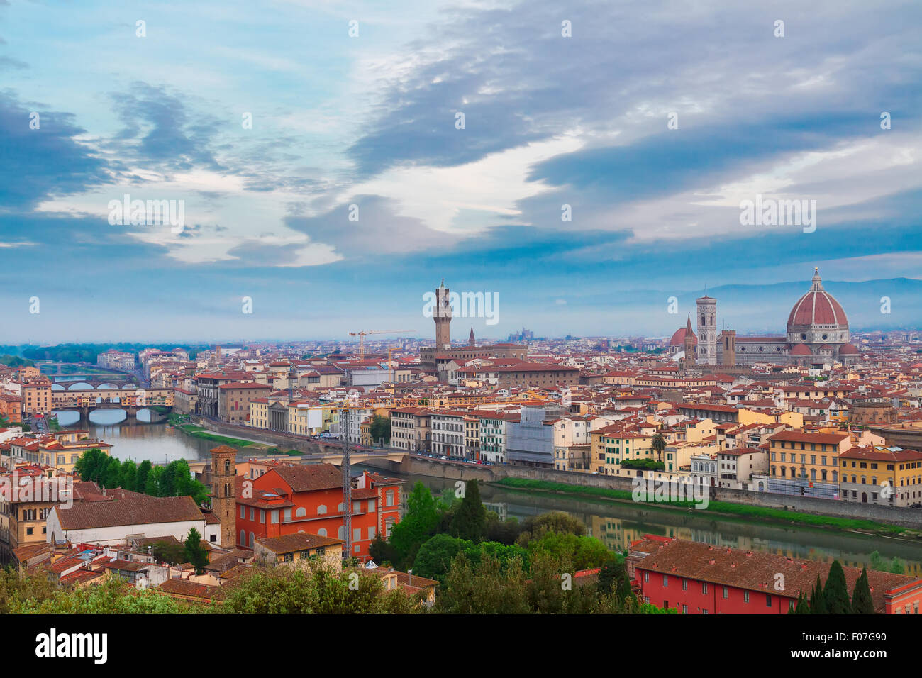 old town of Florence, Italy Stock Photo - Alamy