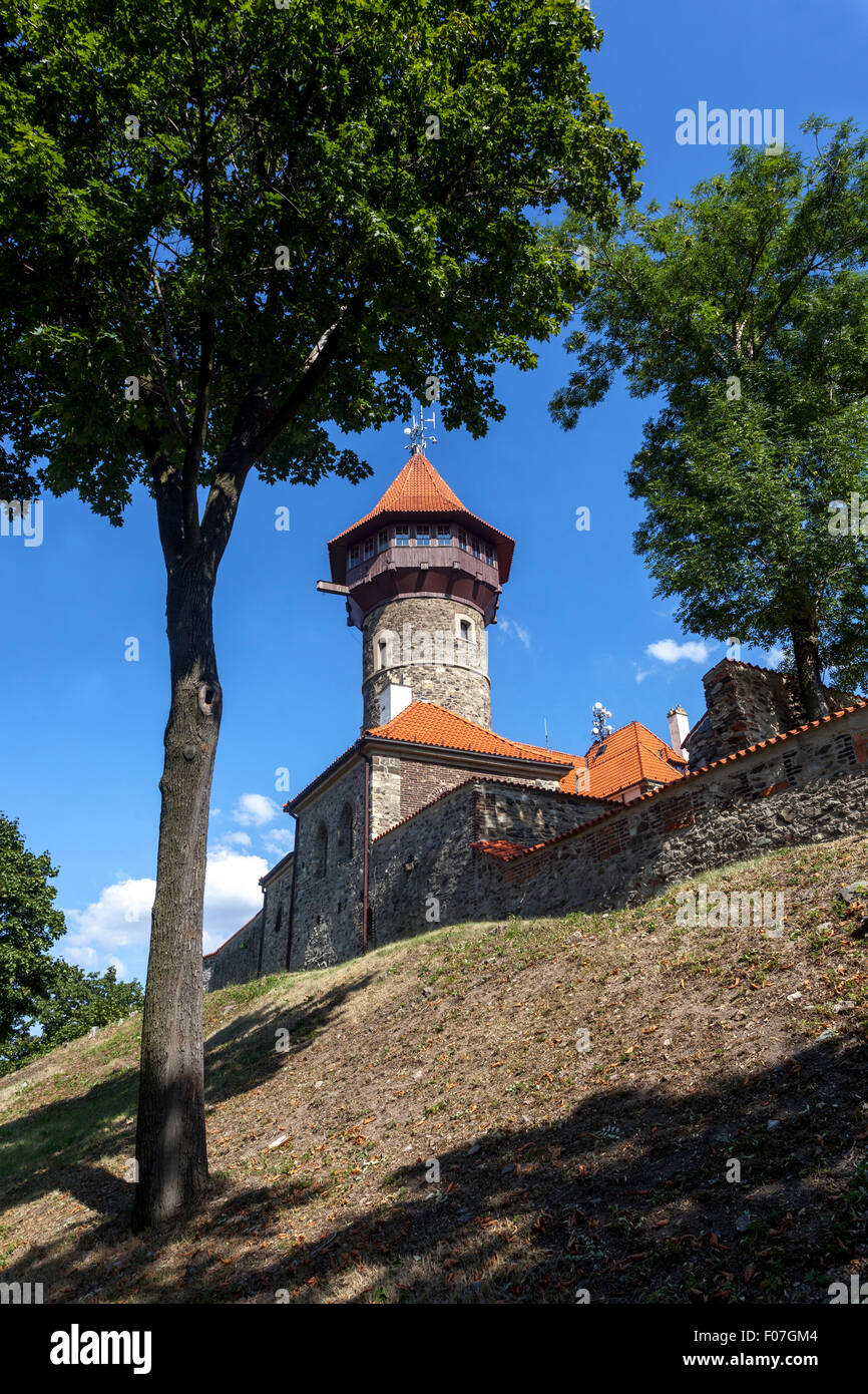 Castle Hnevin, Most. Northern Bohemia, Czech Republic Stock Photo - Alamy