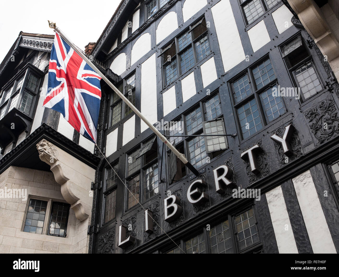 Liberty store front London Stock Photo - Alamy