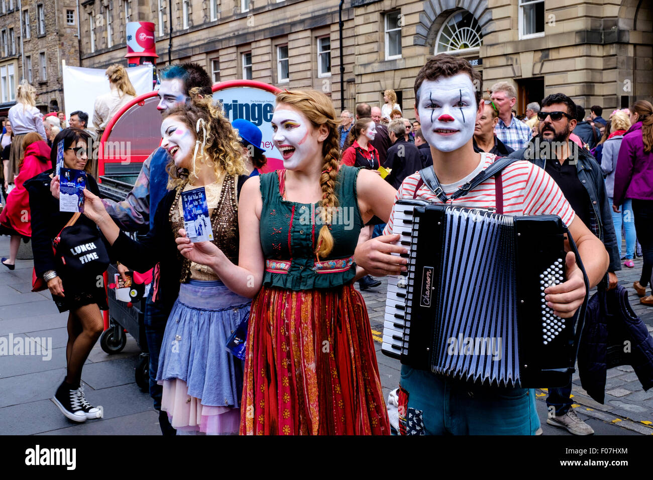 Edinburgh festival leaflets hi-res stock photography and images - Alamy