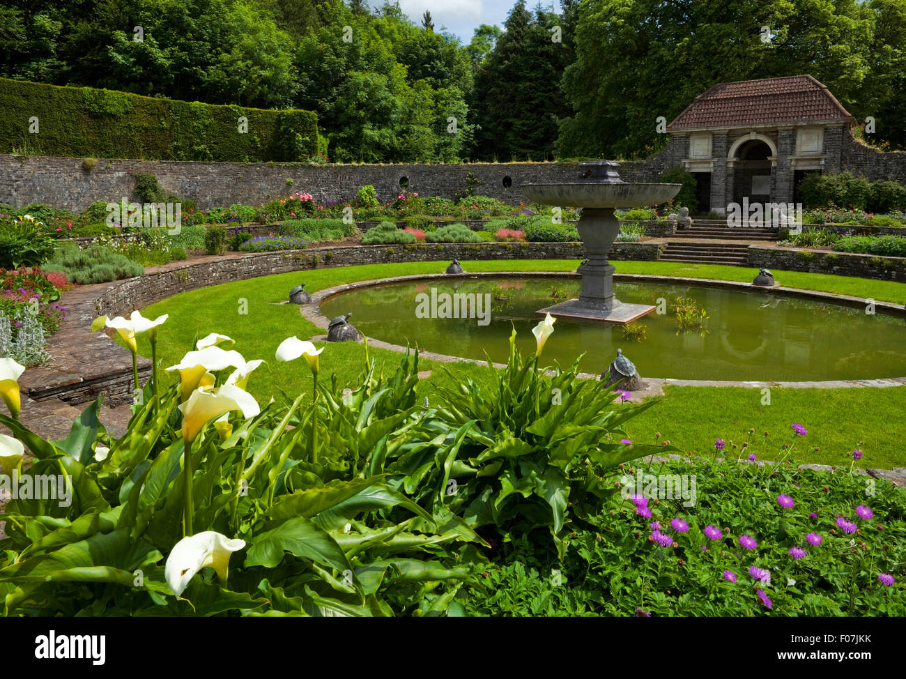 Sunken Garden Heywood Gardens completed in 1912 and designed by ...
