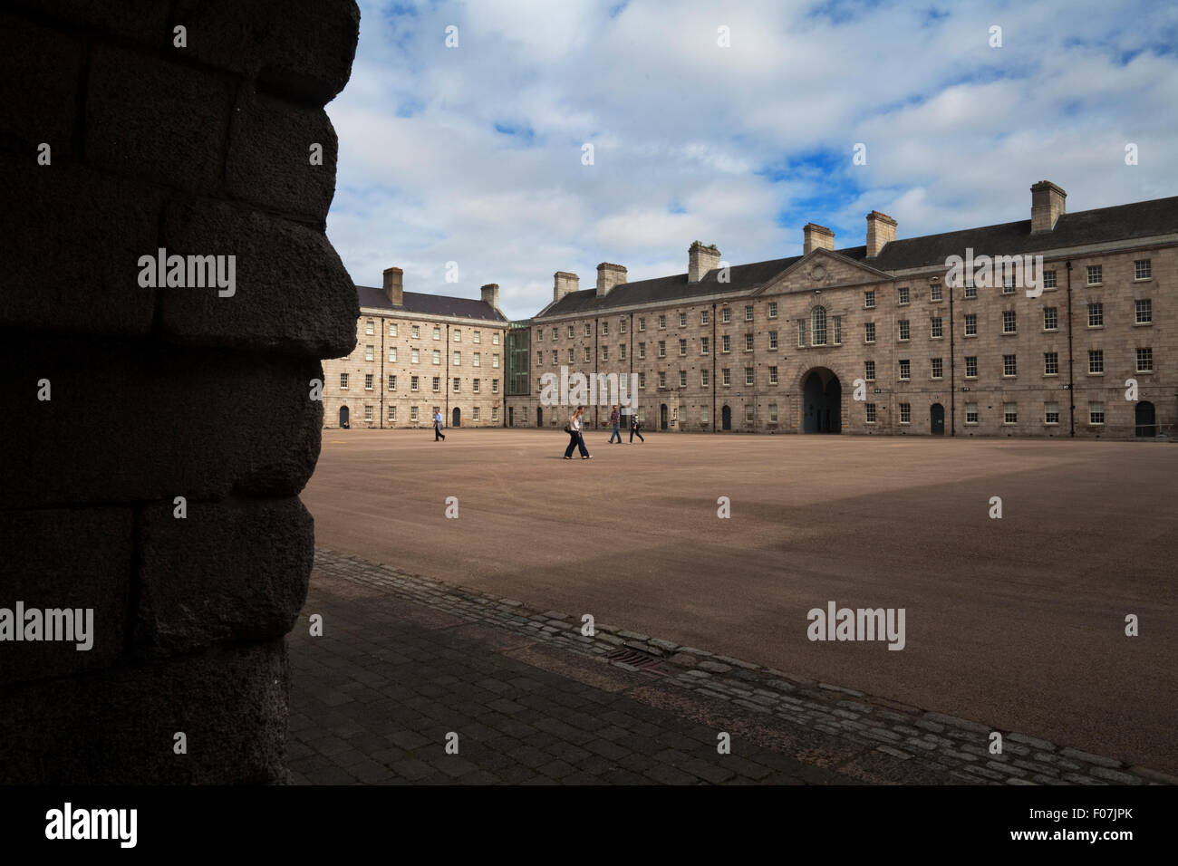 The National Museum of Ireland, the Main Square, The Collins Barracks ...