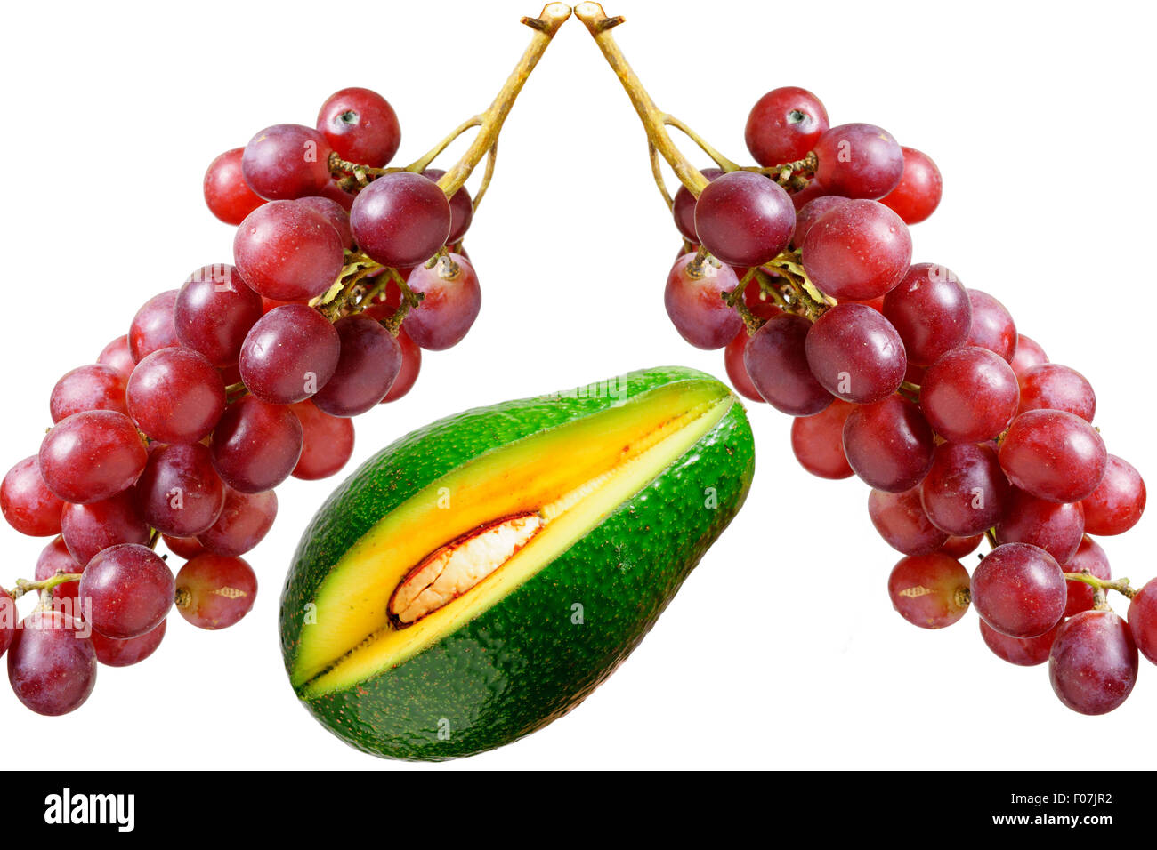 Fresh italian fruit, summer fruit, shoot taken on studio, isolated ...