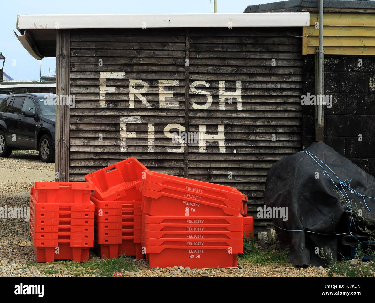 Hastings fish market hi-res stock photography and images - Alamy