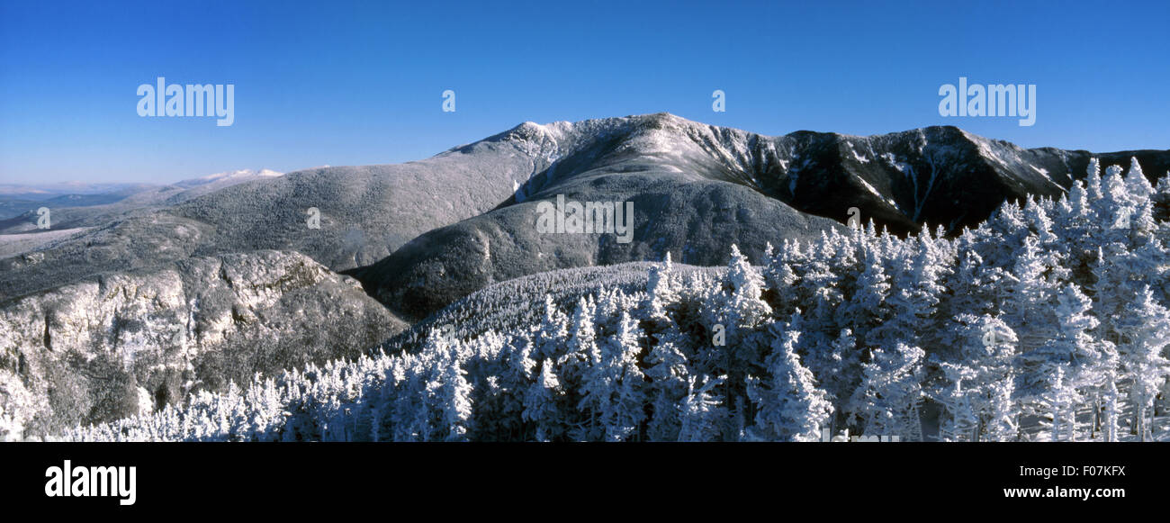 Mt. Lafayette as seen from cannon Mt. in the White Mountains of New ...