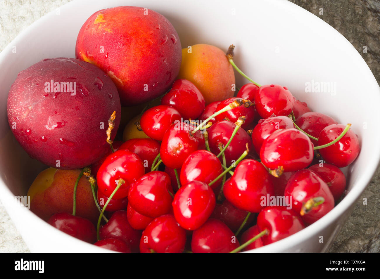 Fresh italian fruit, summer fruit, shoot taken on studio, isolated ...