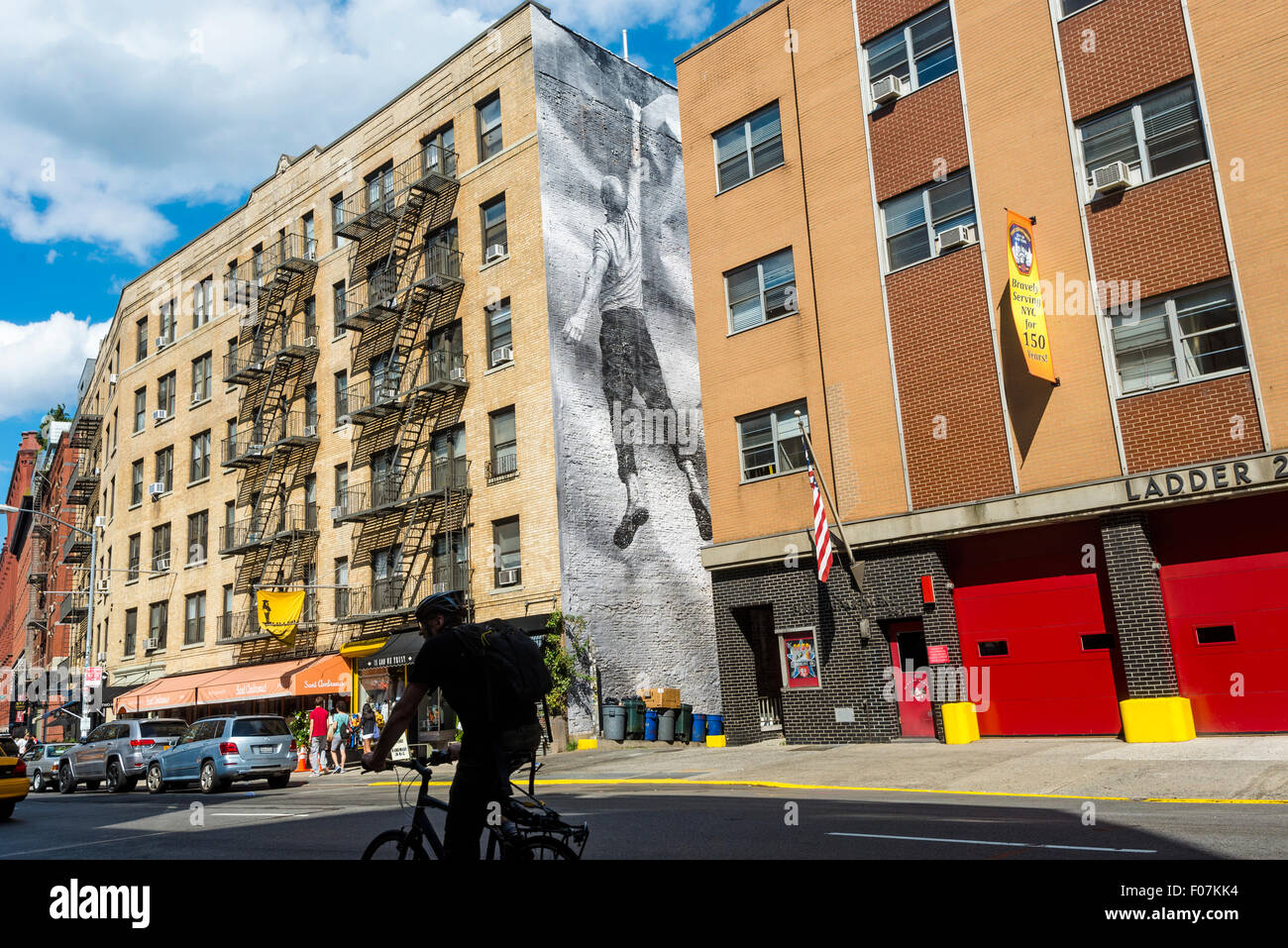 Street art soho lower manhattan hi-res stock photography and images - Alamy
