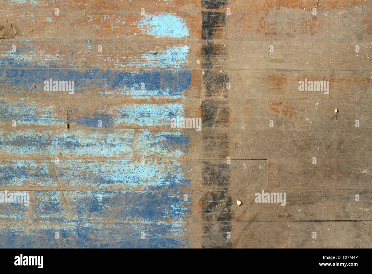 Wooden floor textures in chipping and peeling paint Stock Photo - Alamy