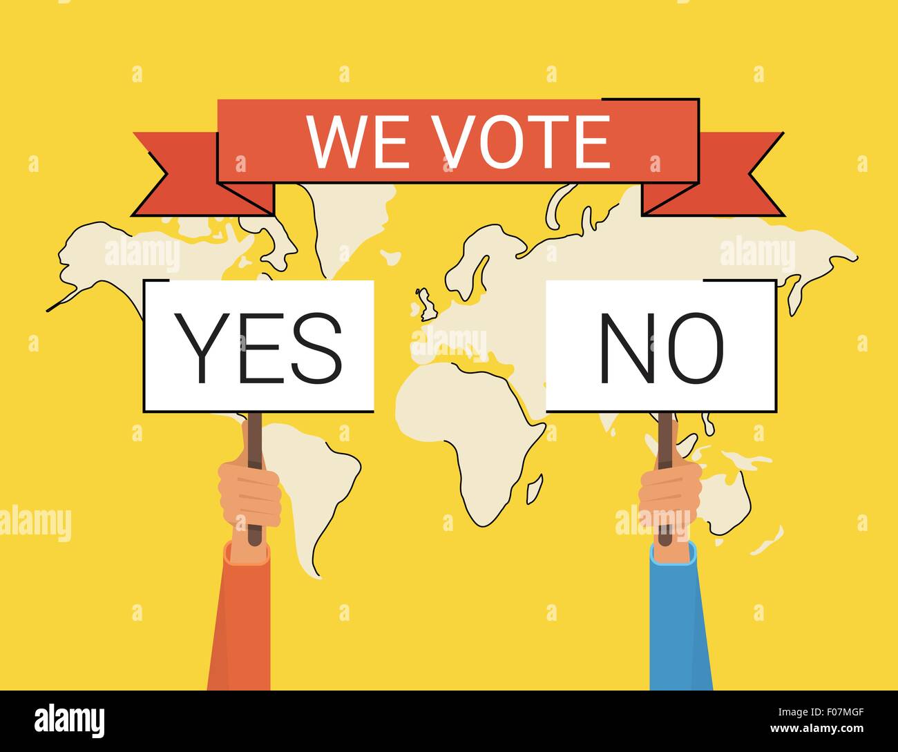 The right to register and vote Stock Vector Images - Alamy