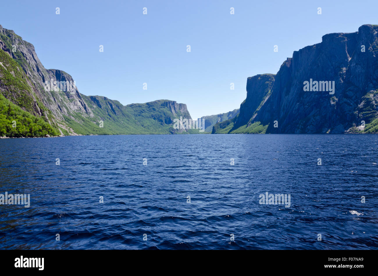 Western Brook Pond, Newfoundland, Canada Stock Photo - Alamy