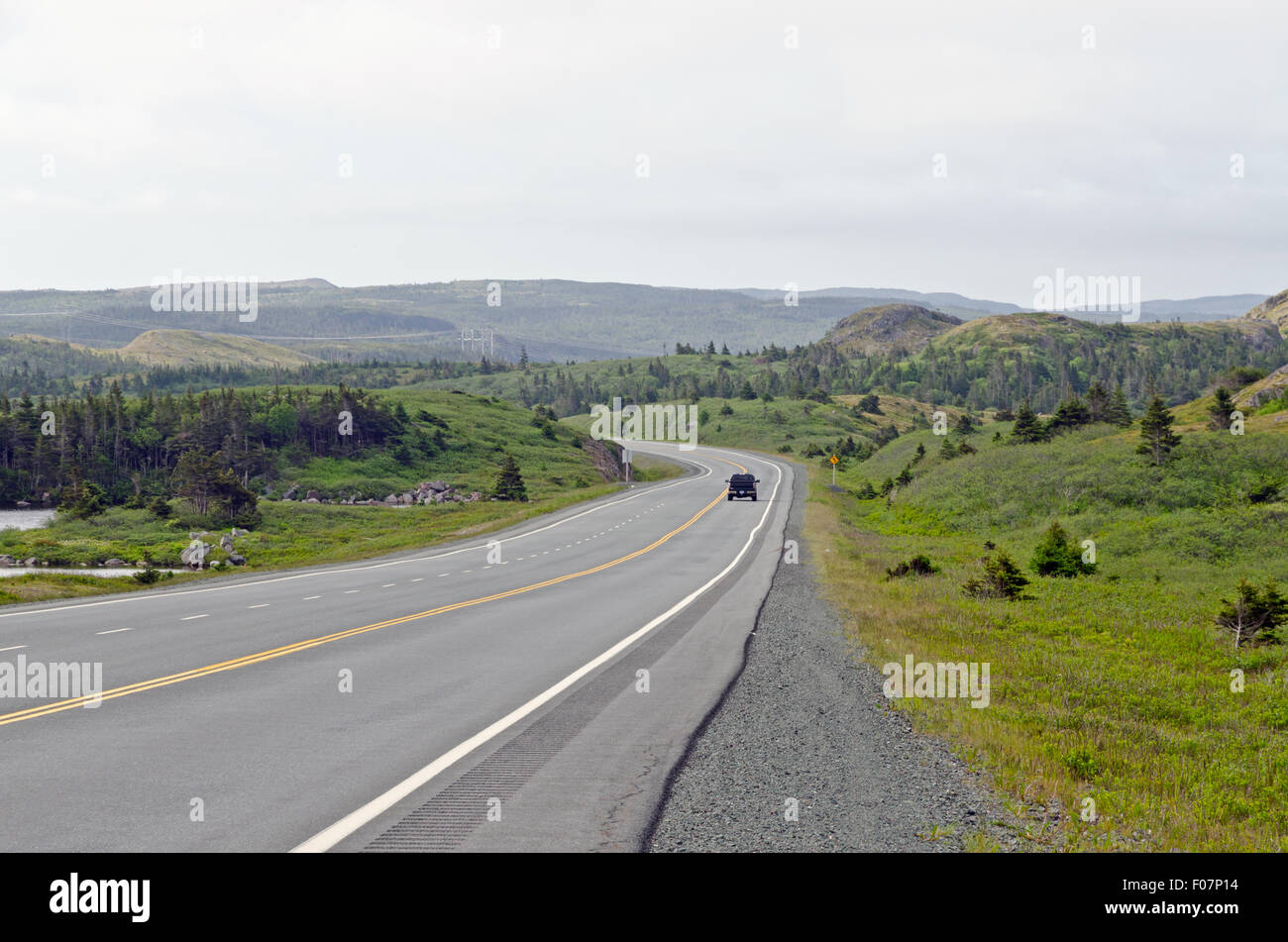 Newfoundland road hi-res stock photography and images - Alamy