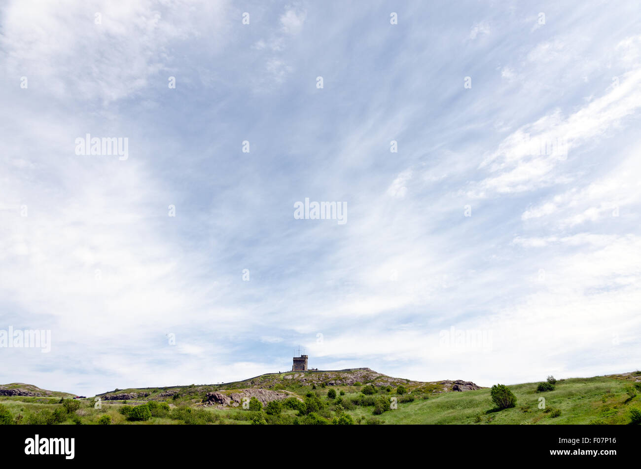 Signal Hill National Historic Site. Canada in sunny day Stock Photo - Alamy