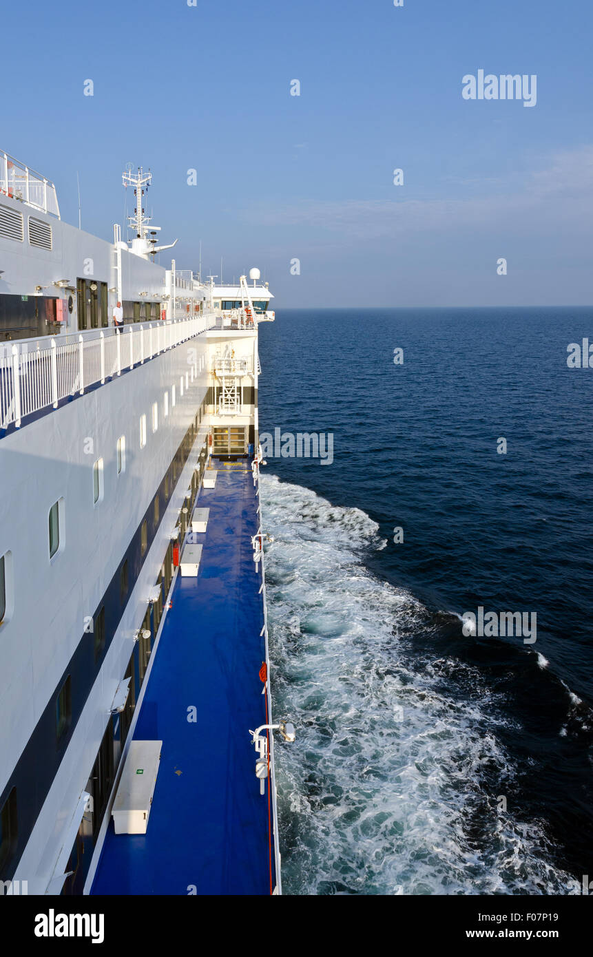 Part of the big ferry in sun light at the morning Stock Photo - Alamy